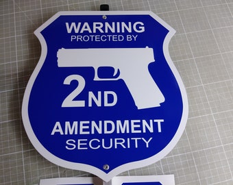 2nd Amendment Sign | Etsy