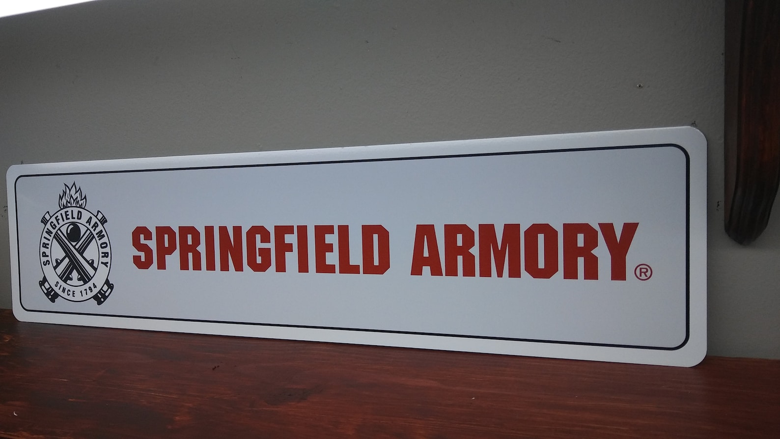 Springfield Armory Logo Aluminum Sign 6 X 24 | Etsy