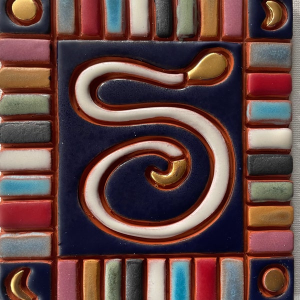 Ceramic Snake Wall Art - Etsy