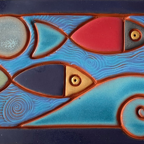 Fish Tile - Etsy