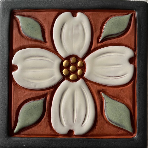 Botanical Tile - Etsy