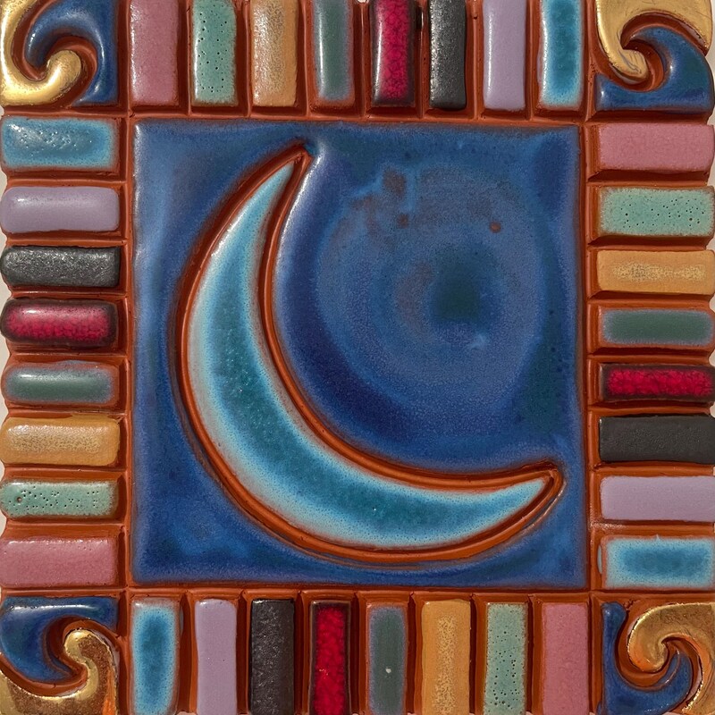 Crescent Moon Art - Etsy