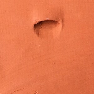 Handmade Butterfly ART Tile Glazed Terra Cotta Clay W/ 22k Gold ...