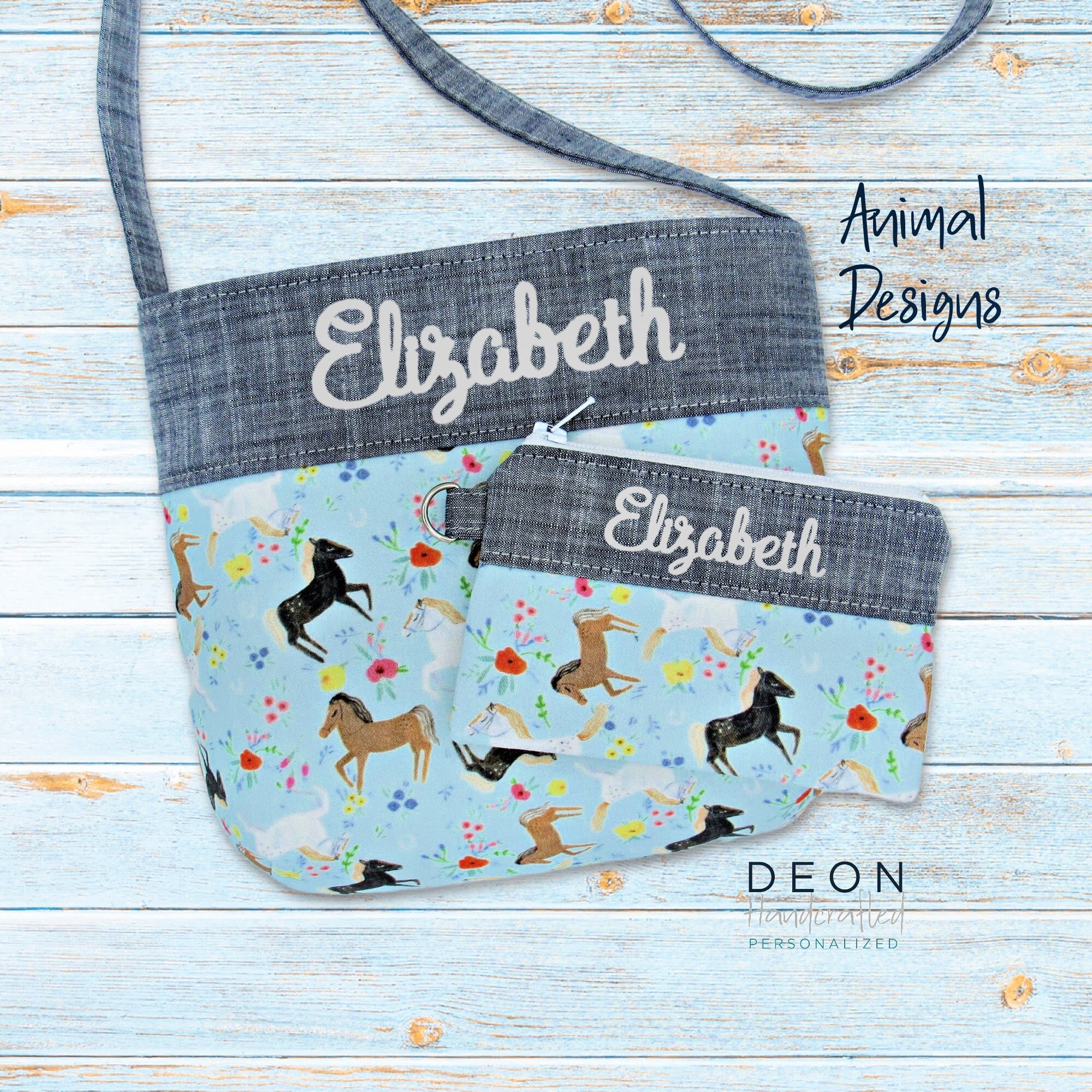 Personalized Girls Purse and Wallet Gift Set Monogrammed - Etsy