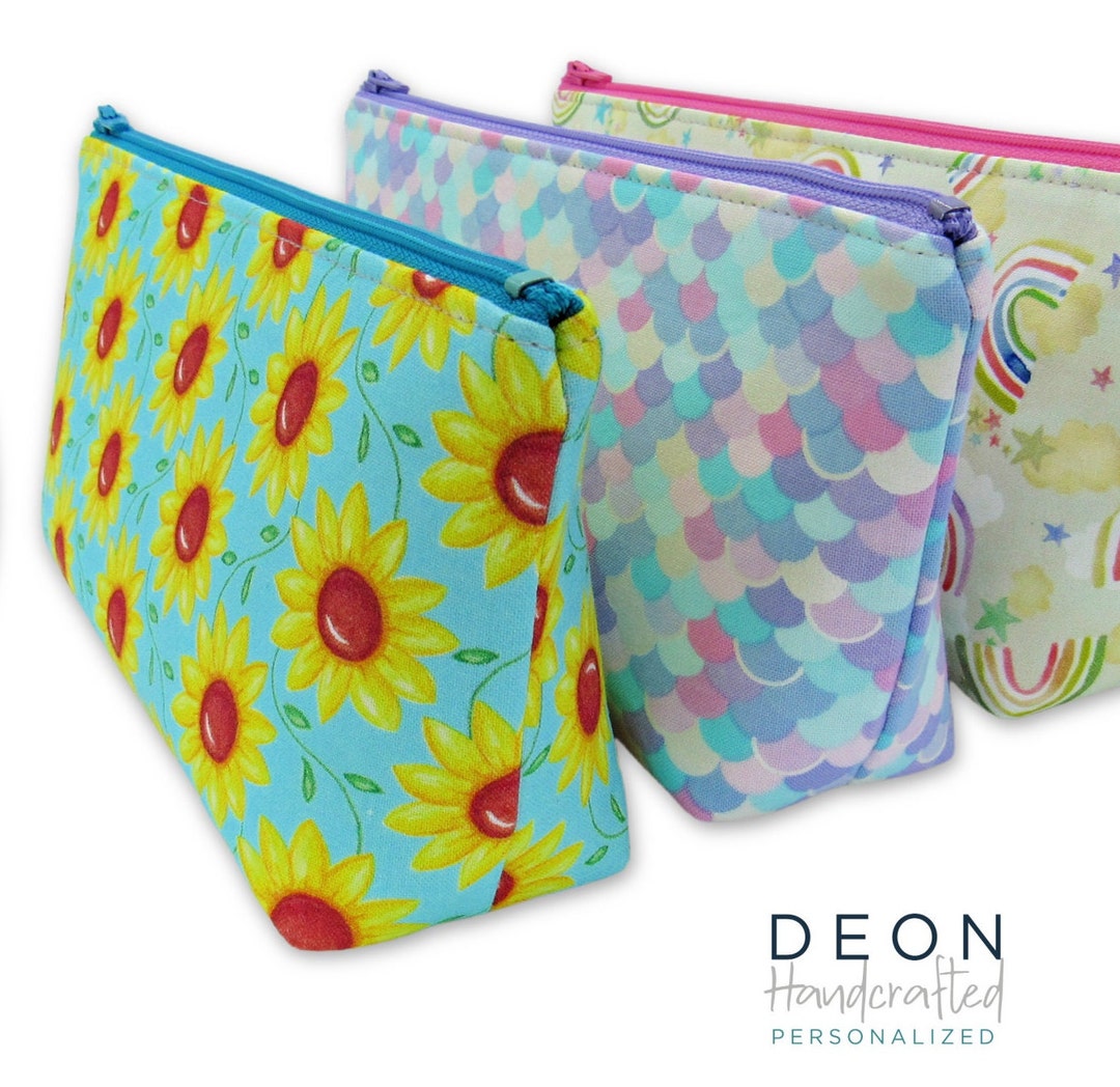 Kids Pencil Pouch READY TO SHIP, Girls Pencil Case, Zipper Pouch, Art ...