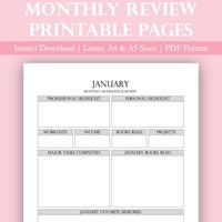Personal Development Printable Bundle Goal Planner Goal Worksheet A5 ...