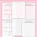 Personal Development Printable Bundle Goal Planner Goal - Etsy