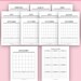Undated Goal Printable Planner Goal Planner Printable Goal Tracker ...