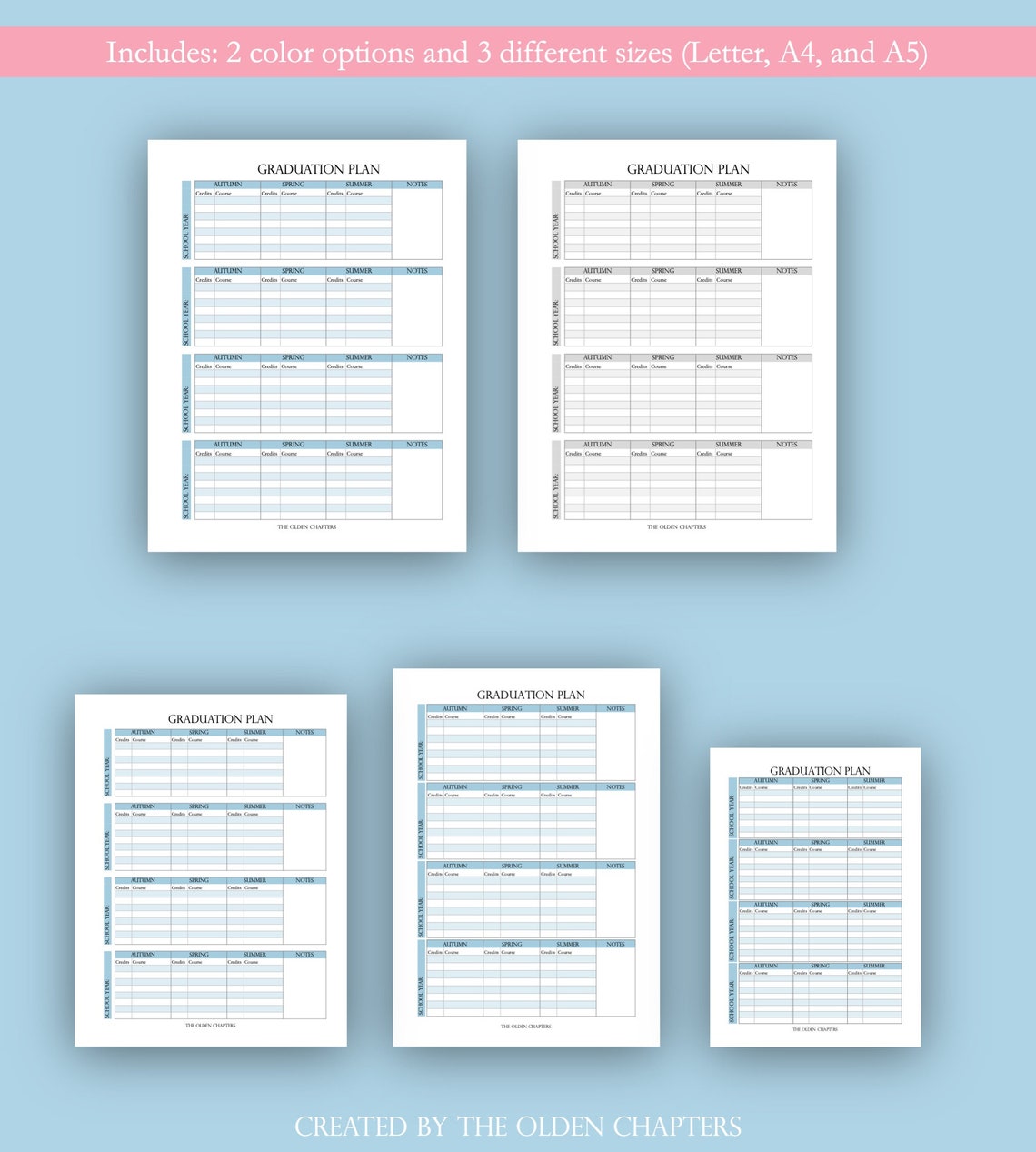 Printable Graduation Planner | College Graduation Plan Worksheet ...