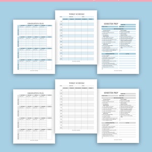 Back to School Workbook Bundle | Student Printable | College Homework ...
