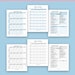 Back to School Workbook Bundle | Student Printable | College Homework ...