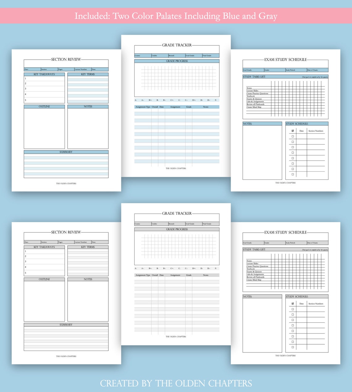 Ultimate Student Printable Worksheet Bundle | Student Planner | Study ...