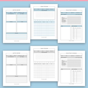 Ultimate Student Printable Worksheet Bundle | Student Planner | Study ...