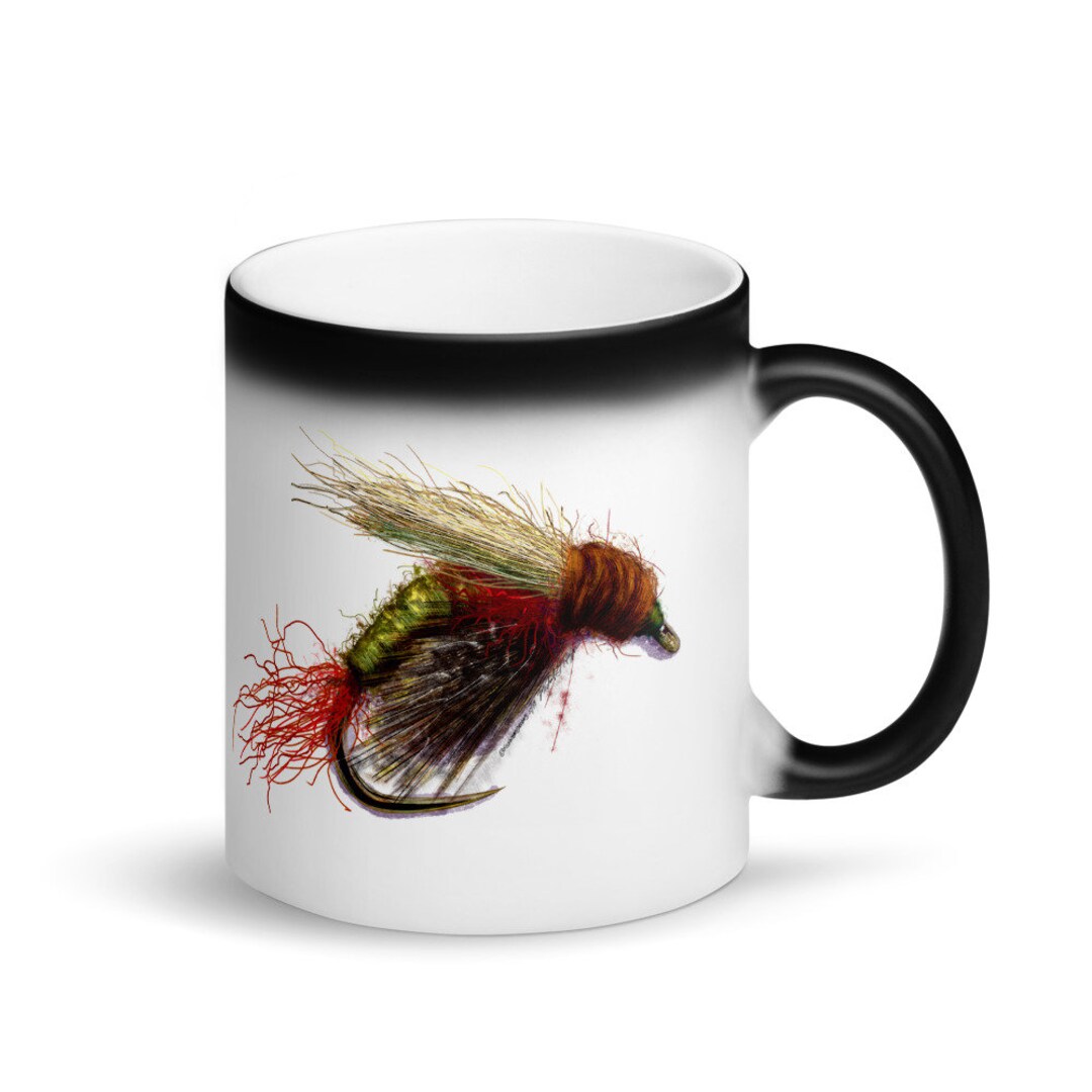 Illustarted Rosenbauer CDC Rabbits Foot Emerger, Magic Mug - Etsy