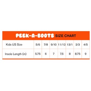 Peek-a-boots! Clear Rain Boots for Kids - Etsy