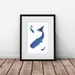 Whale Song Blue Whales in the Sea - Etsy