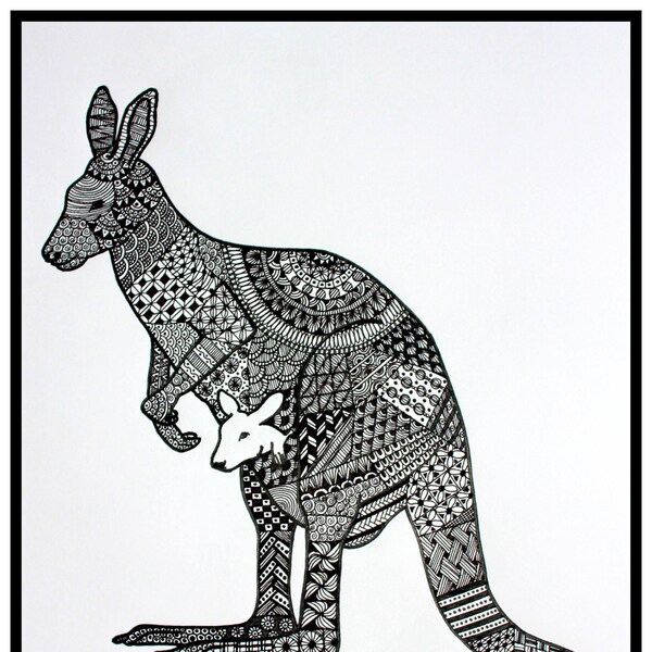 Zentangle Art - Etsy