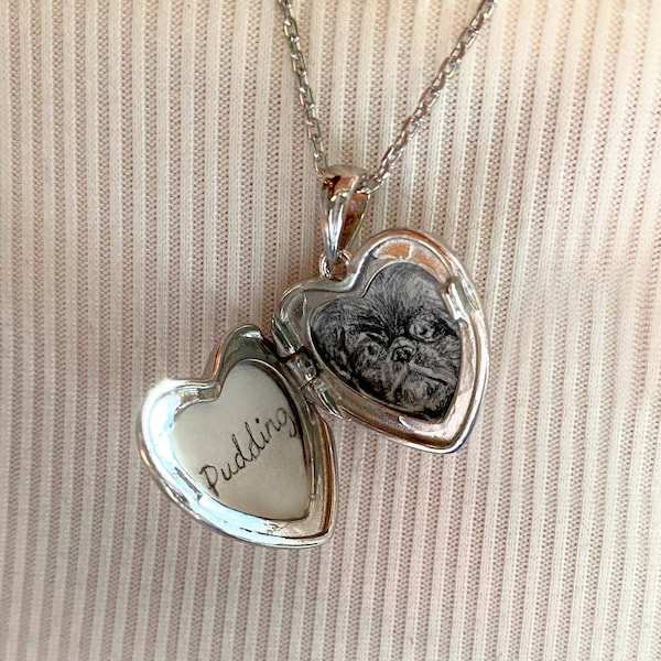Pet Loss Locket - Etsy