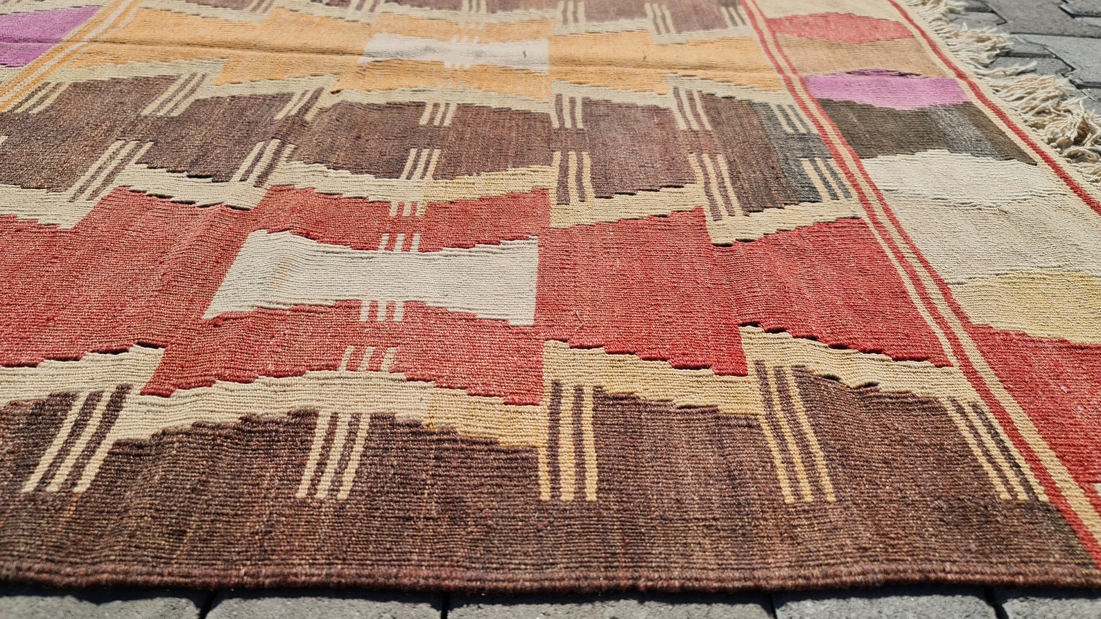 Turkish rug Area Rug Vintage rug wool rugs wool kilims | Etsy