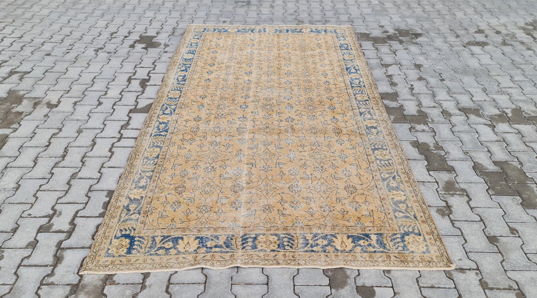 Authentic Rug, Ethnic Rug, Area Rug 5x10, Floral Rug 5x10, Living Room ...