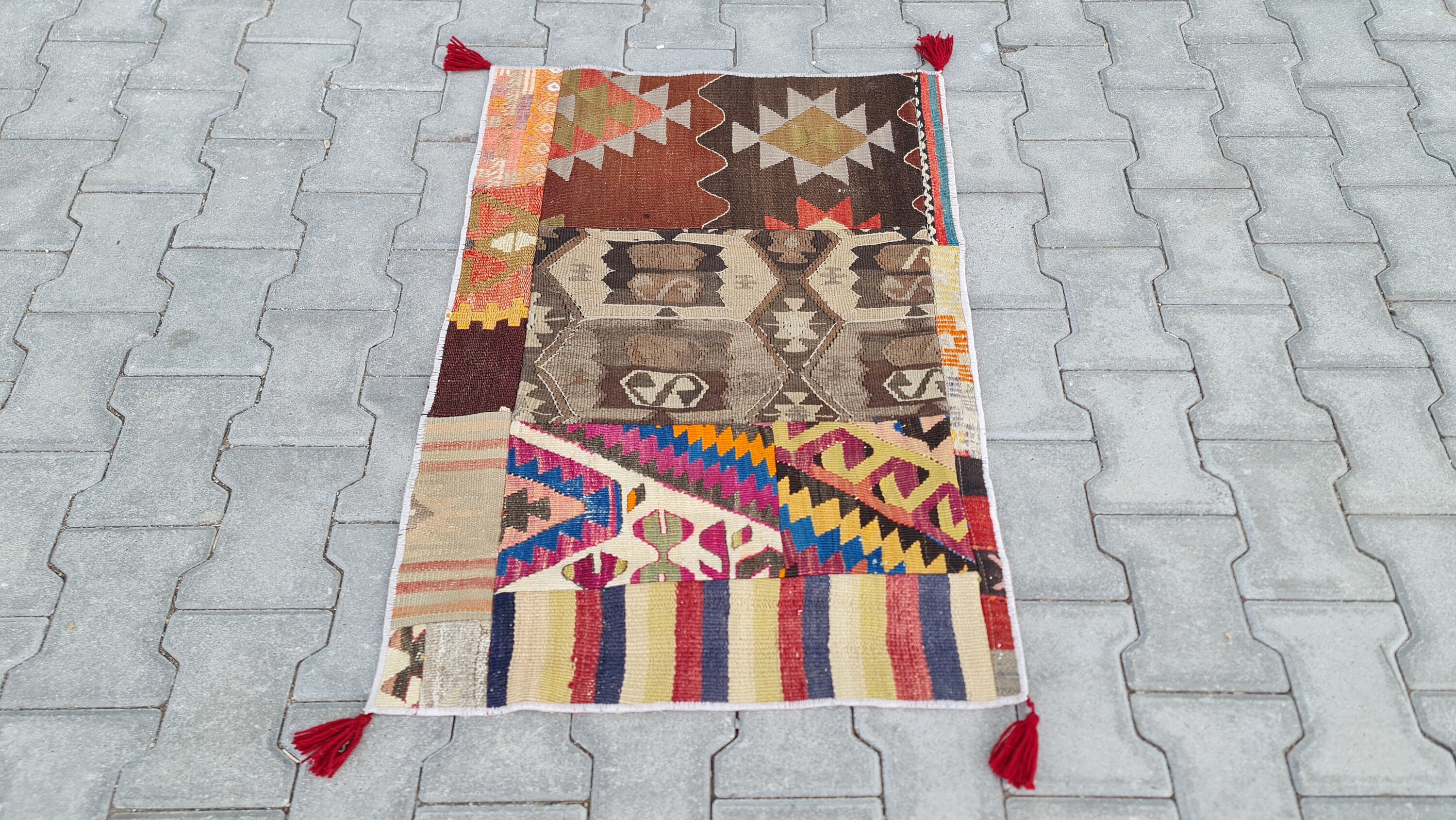 Welcome Rug Oushak Turkish Rug Vintage Rug Gift Rug Bath | Etsy