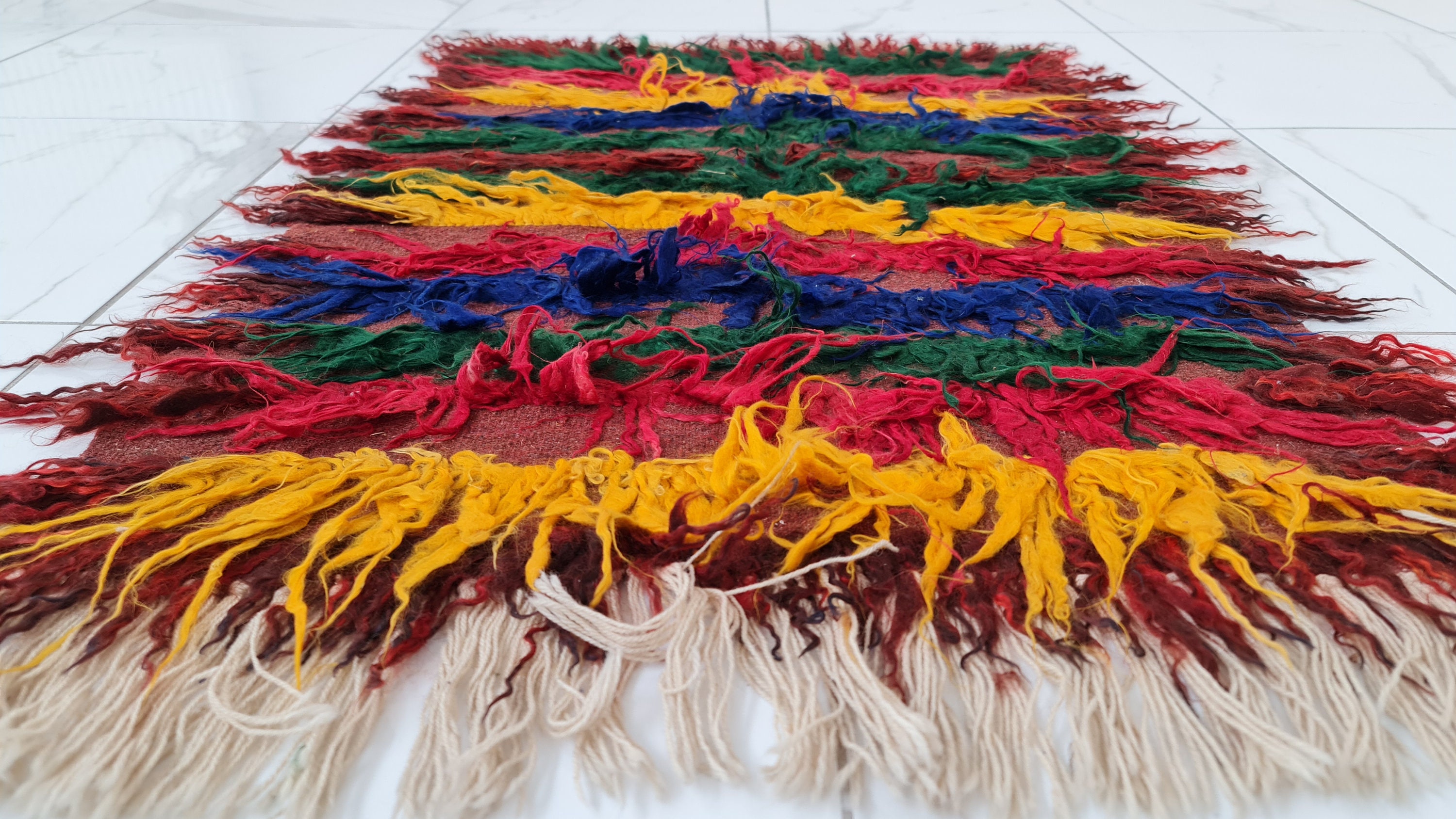 Colorful Rug Striped Rug Rainbow Rugs Small Rug Ethnic - Etsy