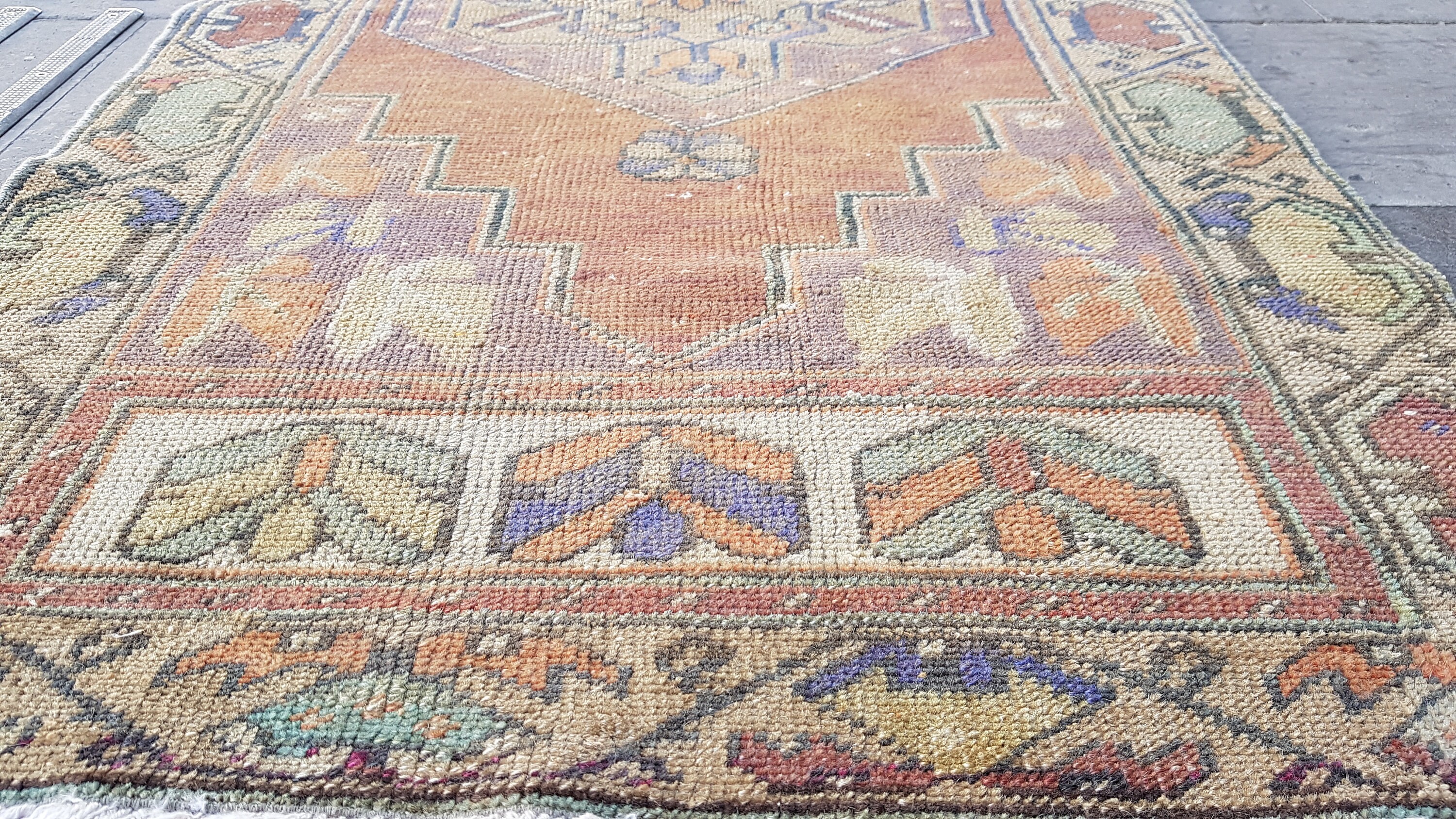 Small Long Rug Quarter Rug Oushak Small Rug Small Rug Door | Etsy