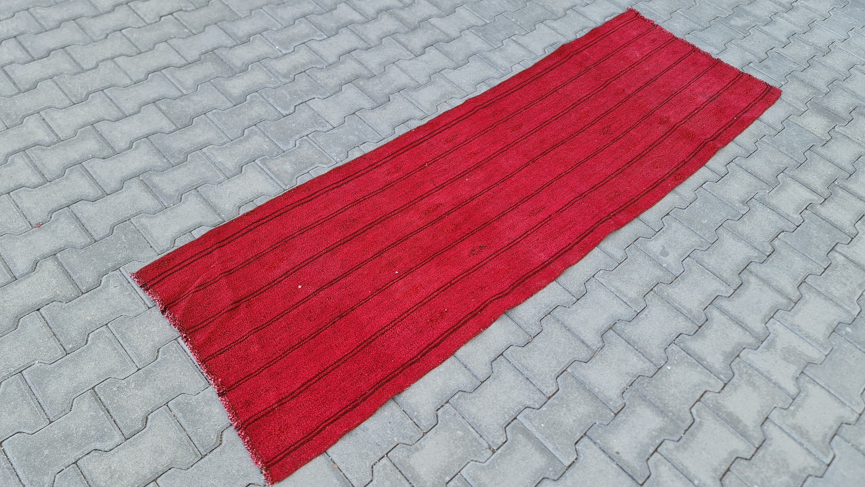 Hallway Rug Runner Stair Rug Dining Rug Kitchen Red Rug - Etsy
