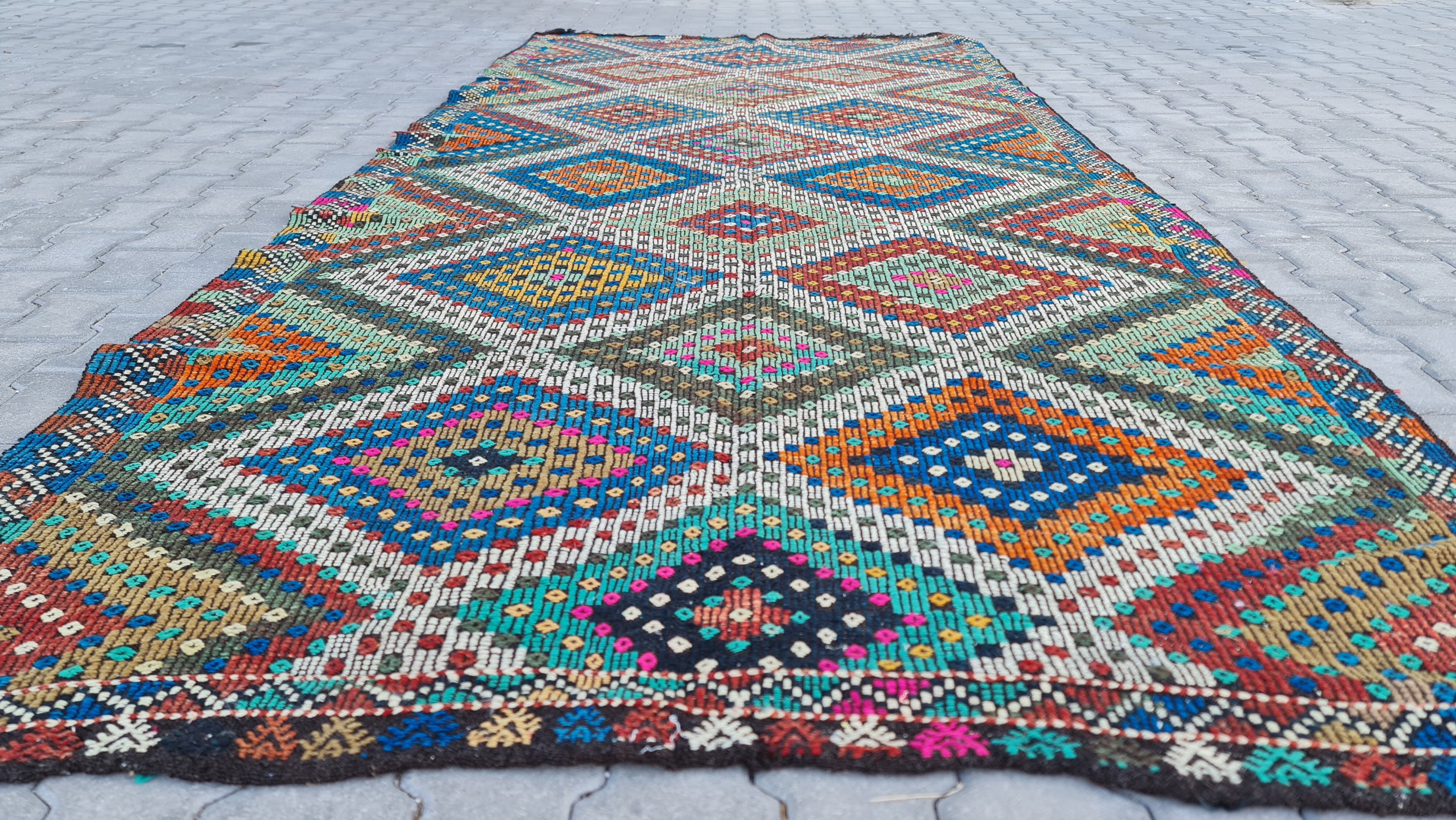 Geometric Rug Ethnic Rug Area Rug Living Room Rug Eclectic - Etsy