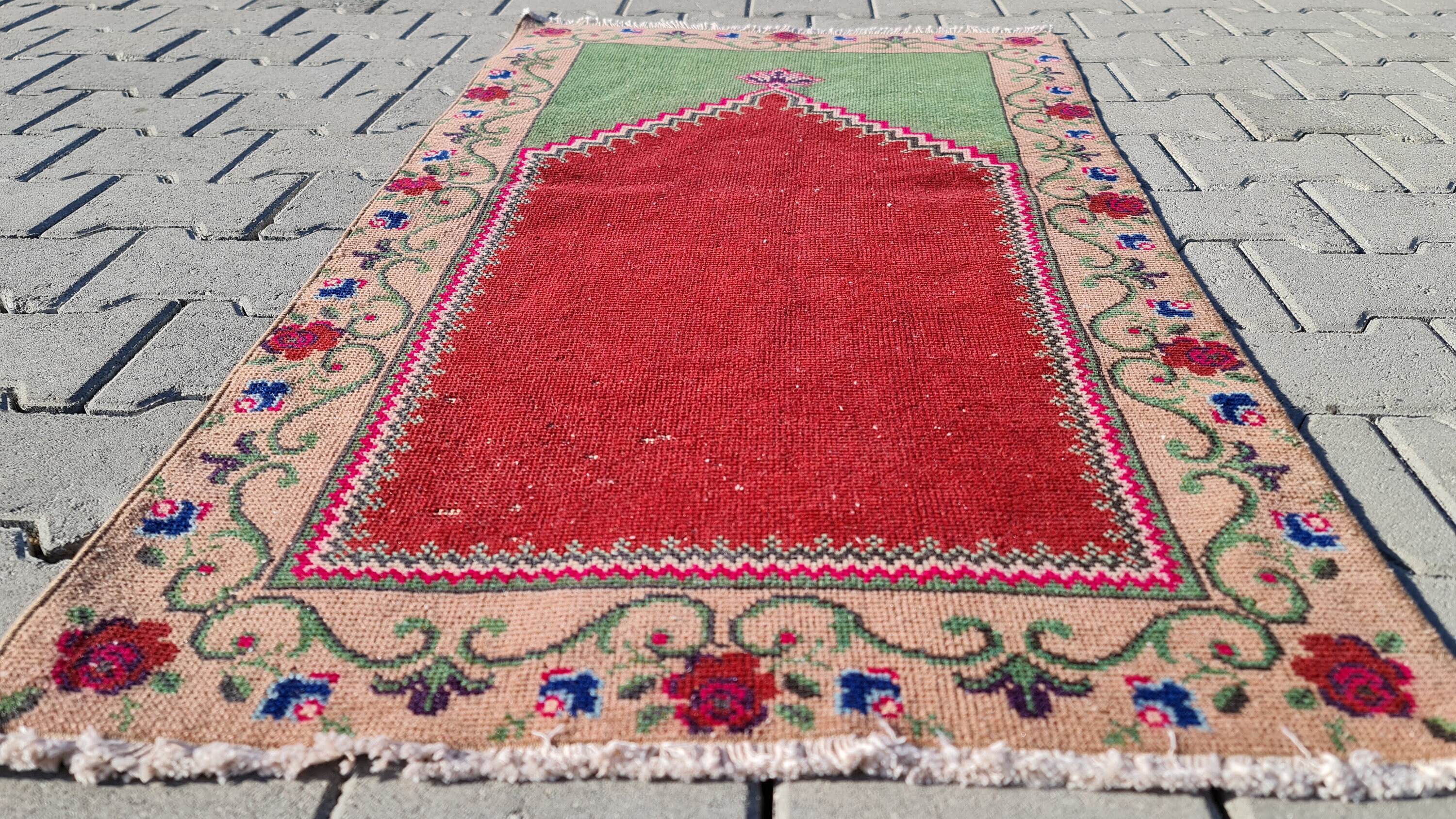 2x4 Rug Door Mats Kilim Rug Ethnic Rug Red Rug Entry Way | Etsy