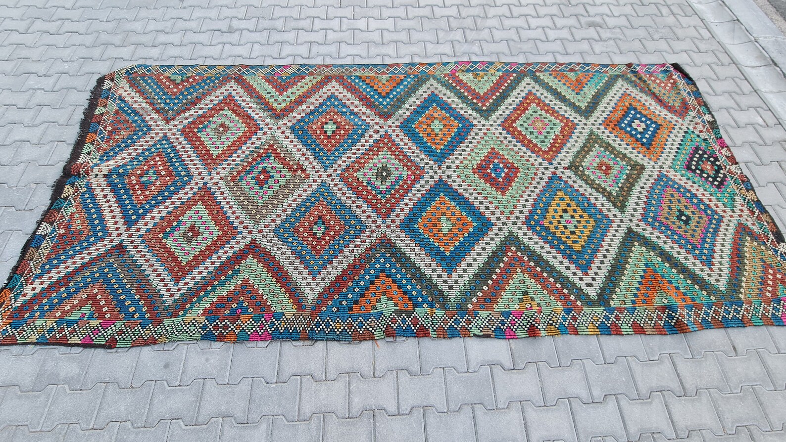 Geometric Rug Ethnic Rug Area Rug Living Room Rug Eclectic | Etsy