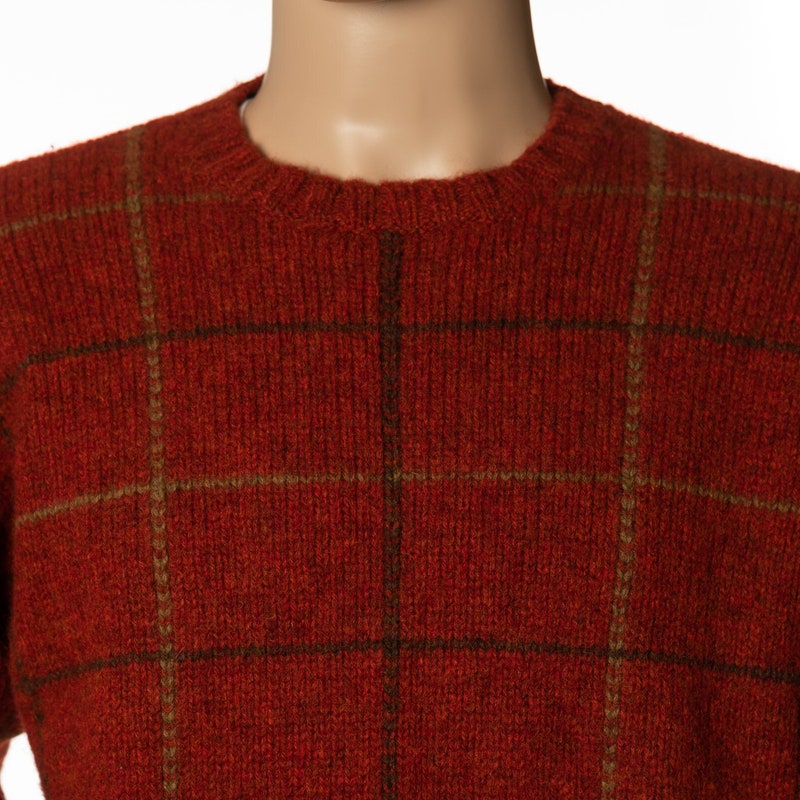 Orange Wool Sweater - Etsy