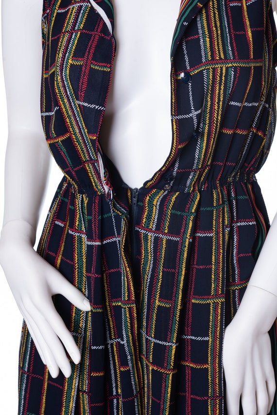 Vintage Plaid Dress - Gem