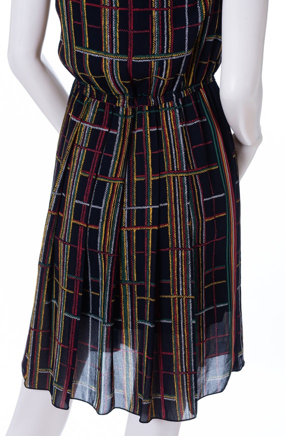 Vintage Plaid Dress - Gem