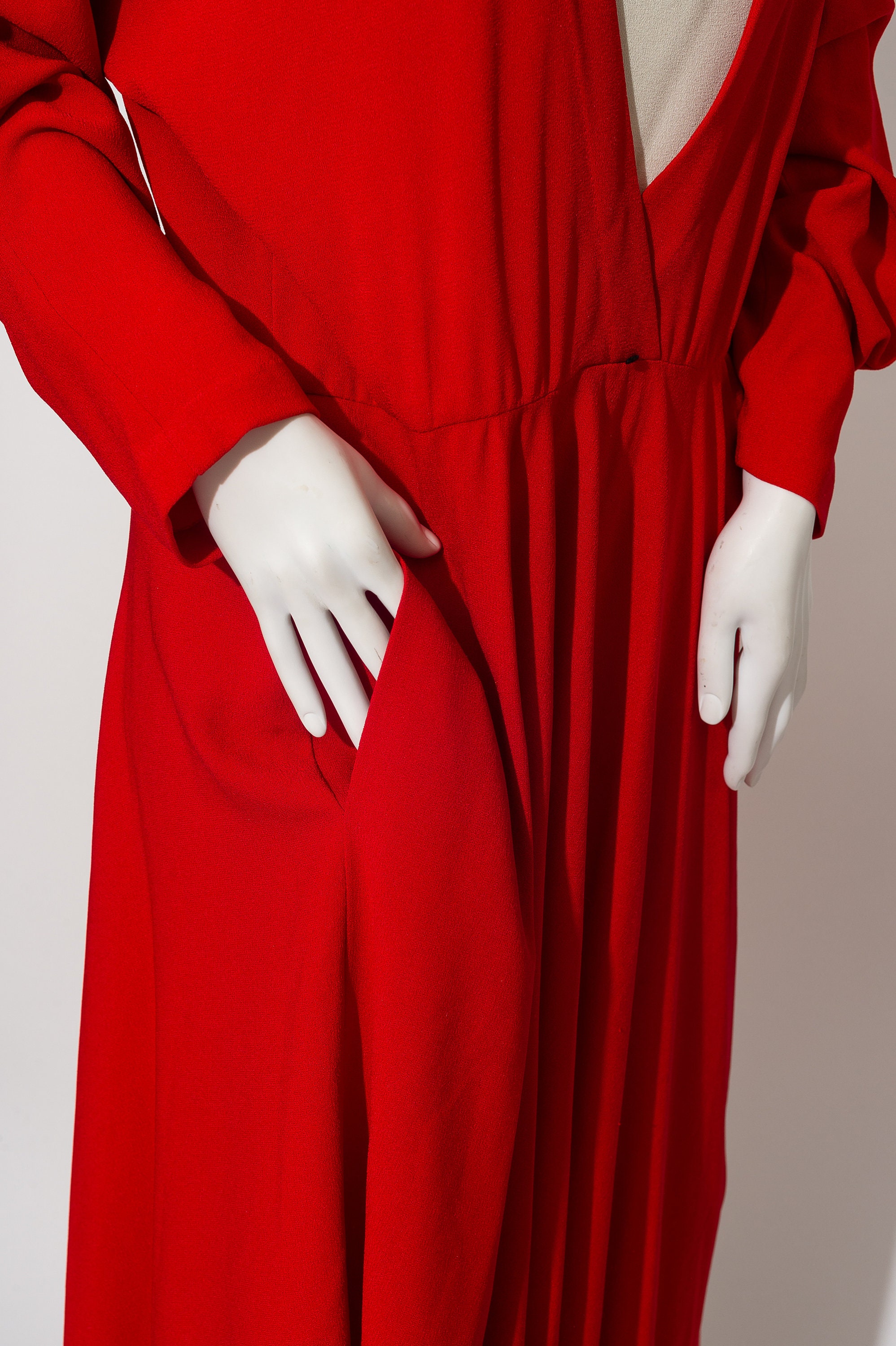 Vintage Liz Claiborne Red and White Pull Over Dress - Etsy