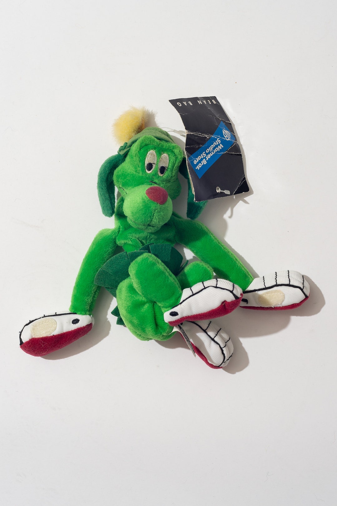 Vintage Warner Bros Studio Store Marvin the Martian's Dog K-9 Bean Bag ...