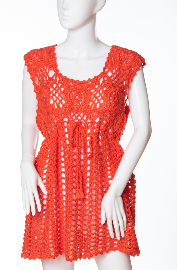 vintage handmade hand knit - Gem