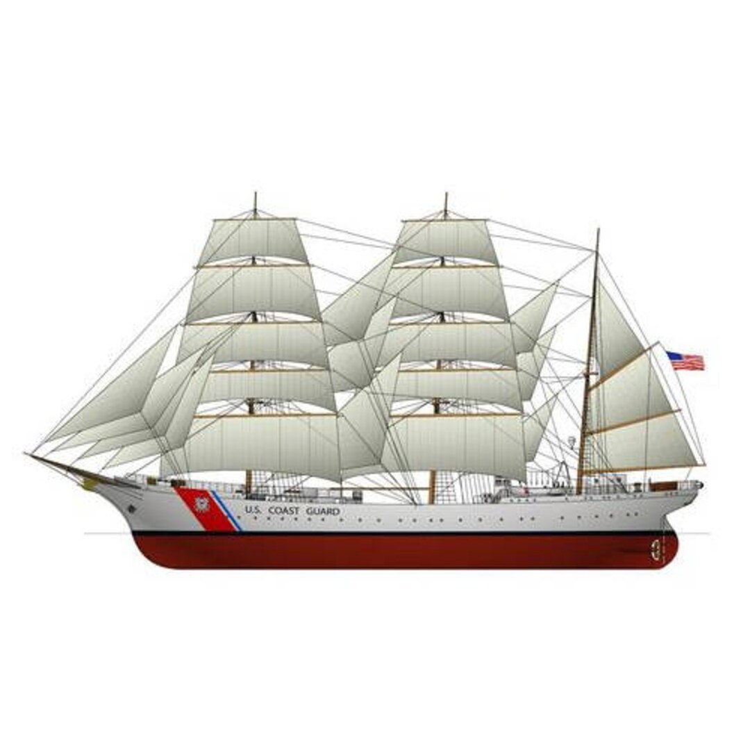 USCGC Eagle - Etsy