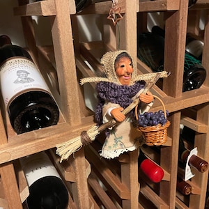 Kitchen Witch Magic Hanging Doll Cottage Good Luck Housewarming Gift ...