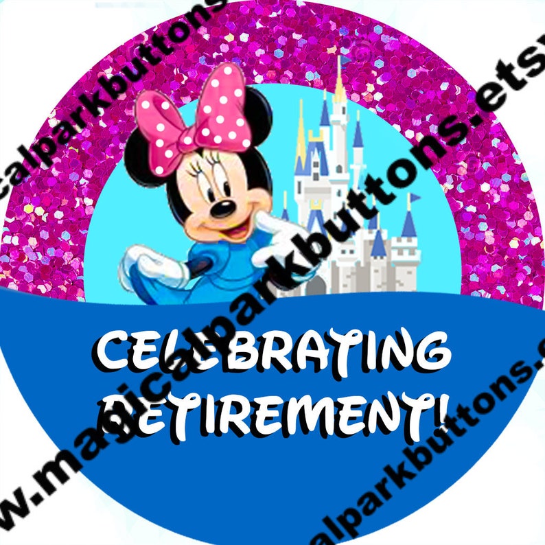 Minnie Celebrating Retirement Disney Pins-retirement Disney - Etsy