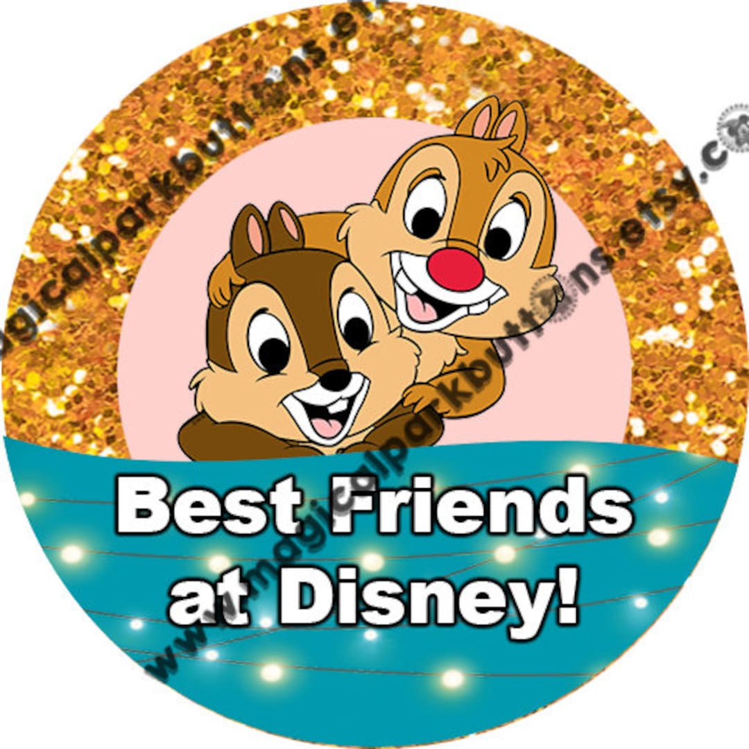 Disney Best Friends Buttons-disney Best Friends Pins-disney Buttons ...