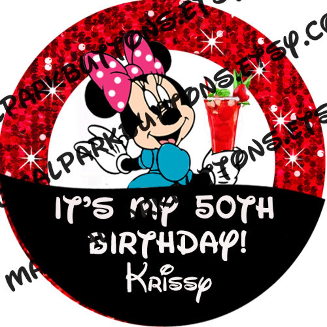 Minnie Pins-disney Princess Holding Drink-princess Birthday Pins-disney ...