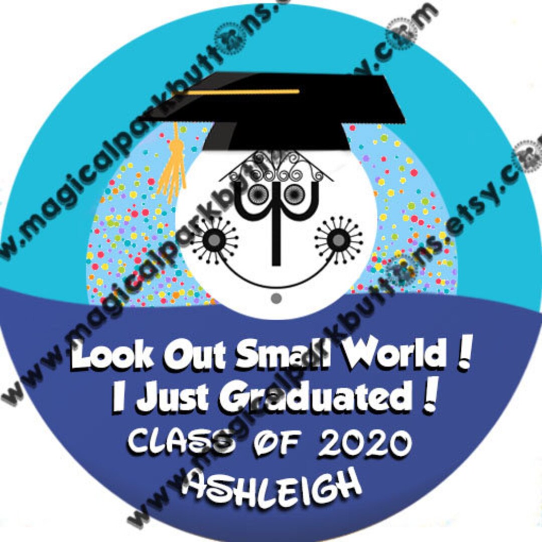 Class of 2025-disney Graduation Buttons Disney Graduation Pins-disney ...