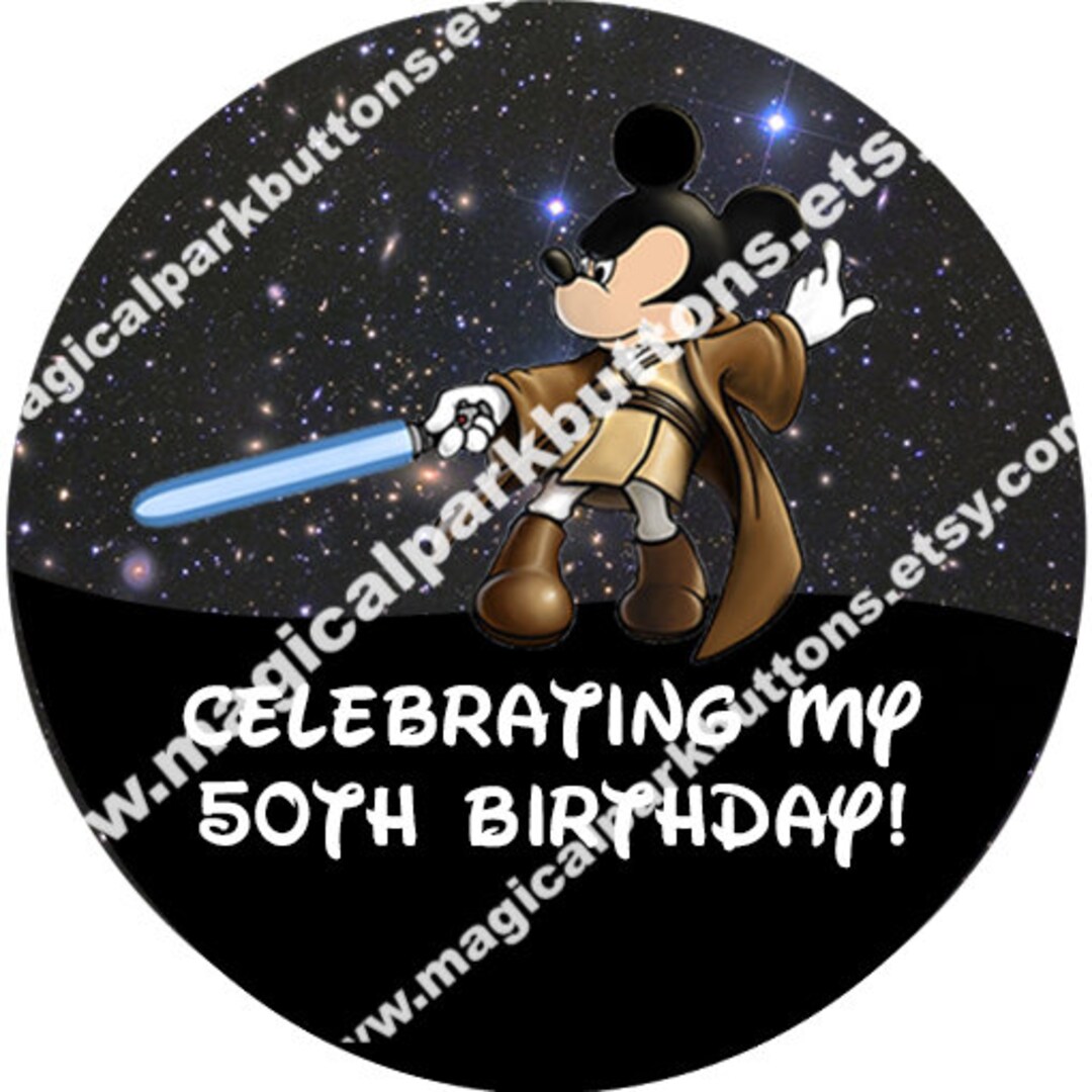 Star Wars Buttons-darth Vader Birthday Buttons-star Wars Birthday Pins ...
