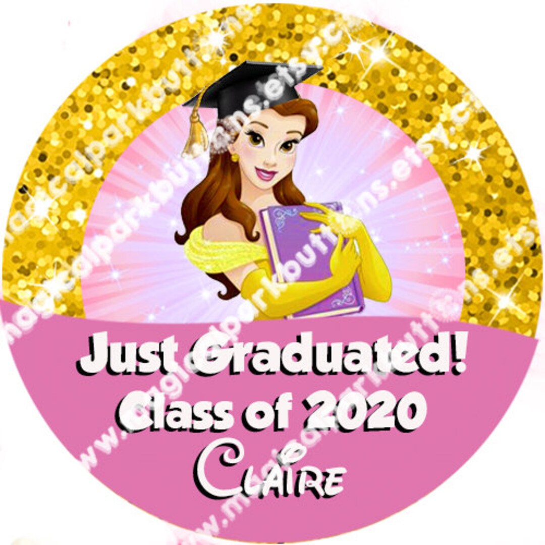 2025class of -disney Graduation Buttons-graduation Buttons-disney ...