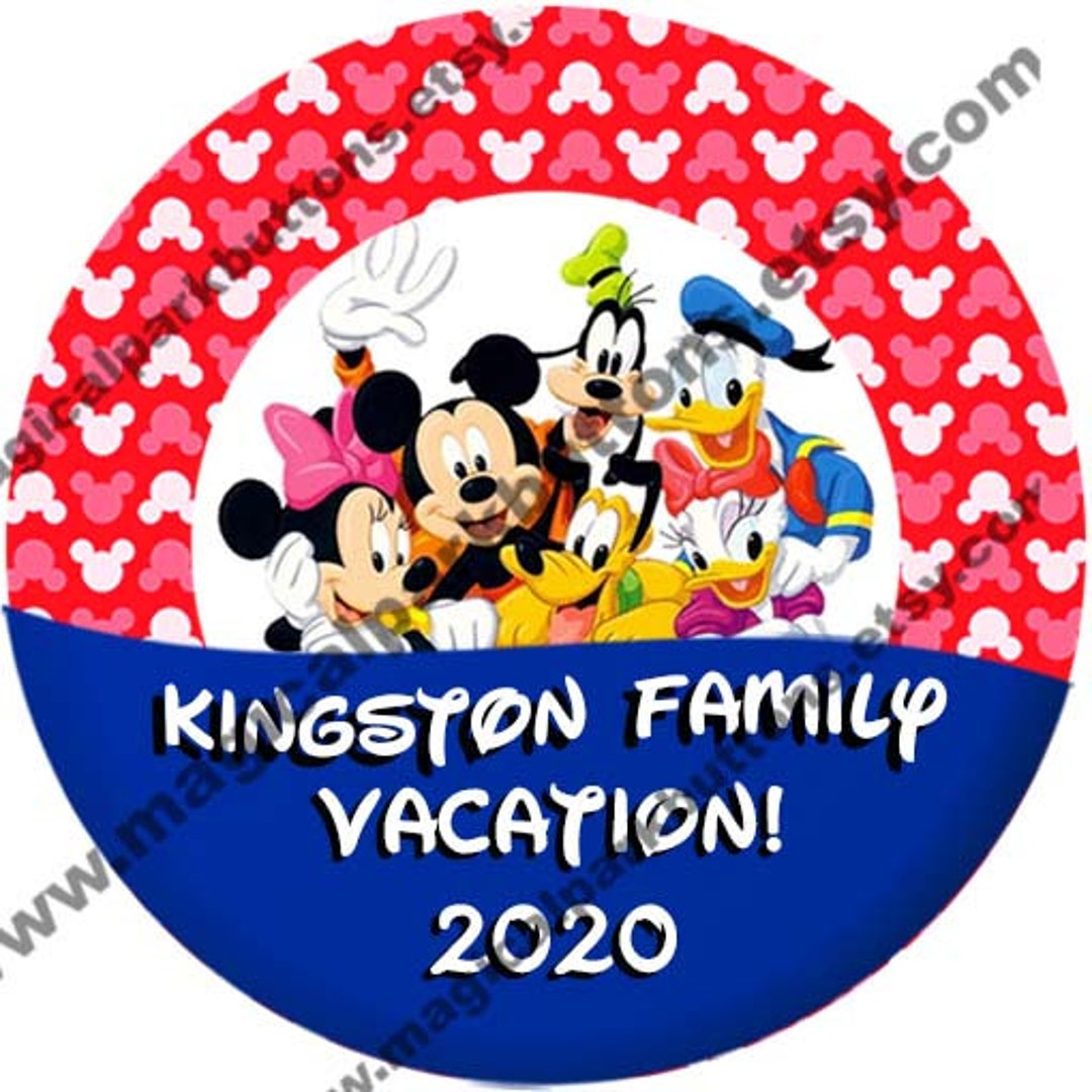 2023-2024 Disney First Visit Buttons-disney Park Buttons, Disney Park ...