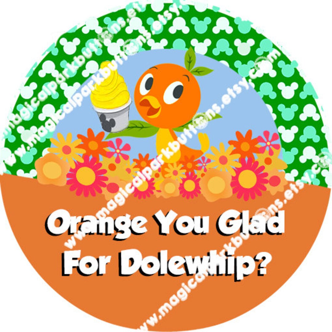 Disney Food Buttons-dole Whip Buttons-dole Whip Park - Etsy