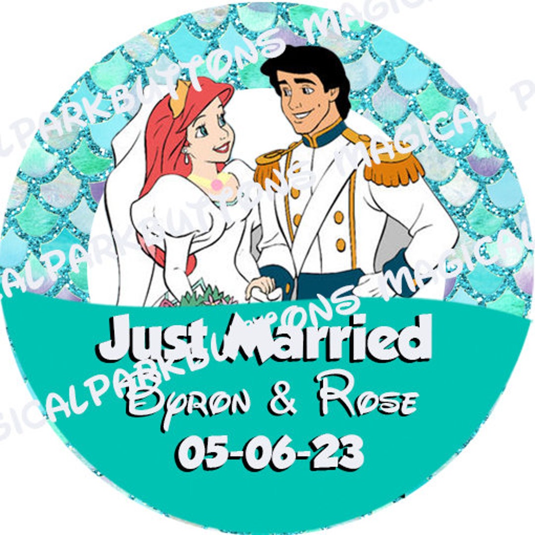 Disney Park Pins Disney Buttons-disney Pins-disney Just Married Pins ...