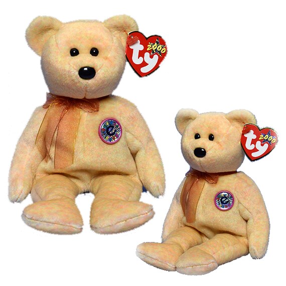 Vintage Beanie Baby: TY Beanie Baby SUNNY the Bear MINT | Etsy