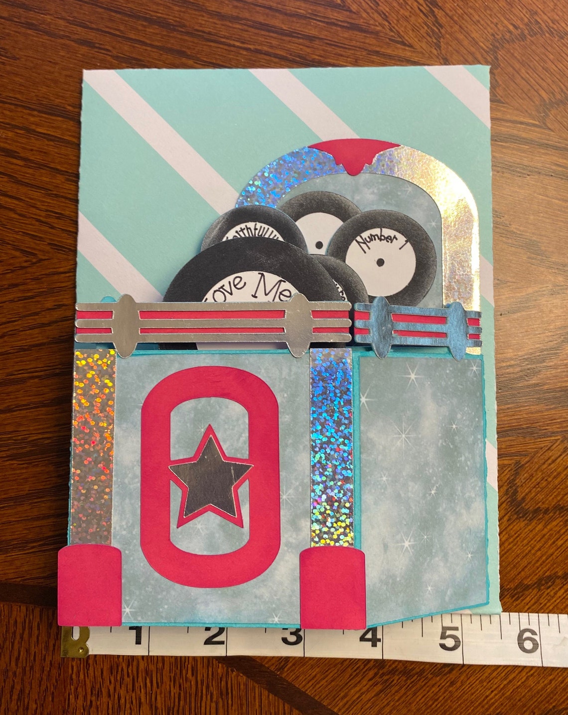 Jukebox Valentines Day 3D Pop up Box Card - Etsy